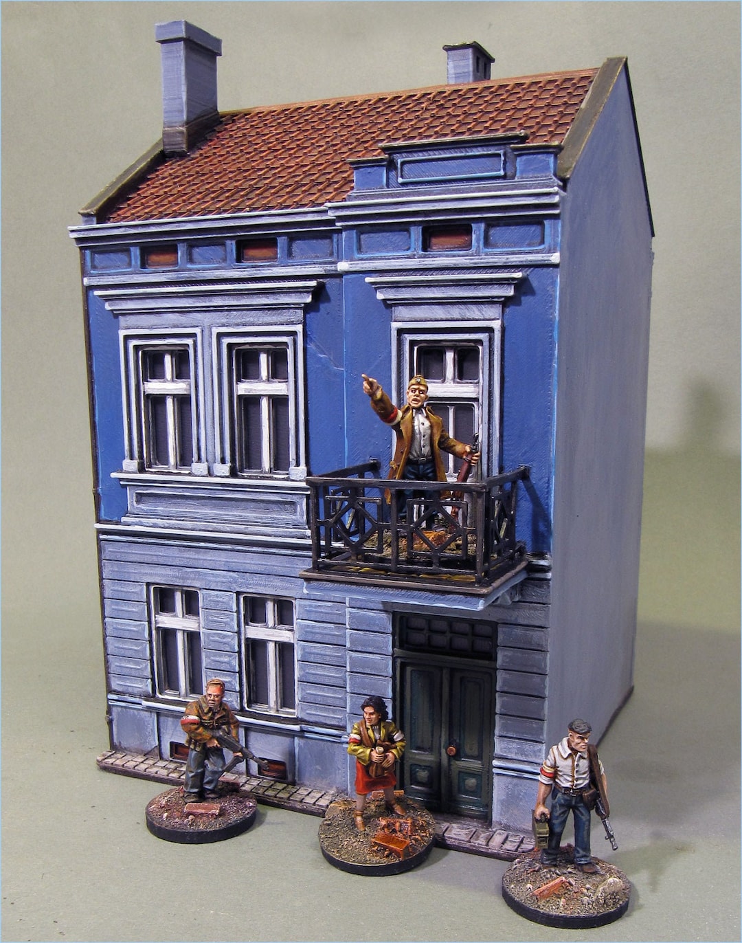Wargaming Terrain Napoleonic European Urban House B Various Scales ...