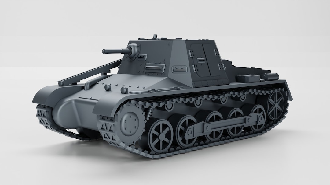 WWII German Command Tank Sd.kfz. 265 Panzer I Ausf B Early War Version ...