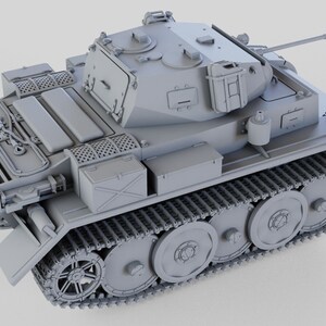 WWII German Panzer II Ausf L Luchs Various Scales Historical Wargaming ...