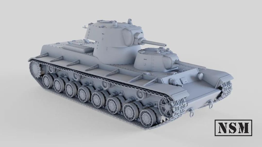 WWII Soviet SMK Experimental Tank Various Scales Historical Wargaming ...