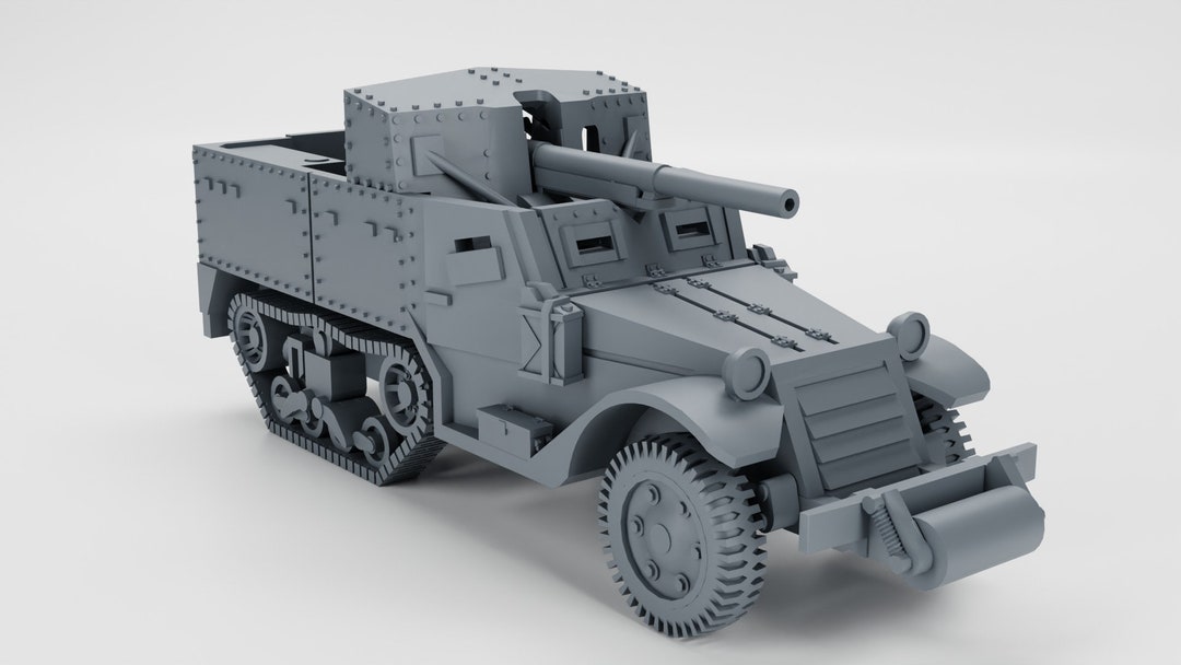 Battlegroup M3 Gun Motor Carriage (M3 GMC) (USA, WW2) - Various Scales ...