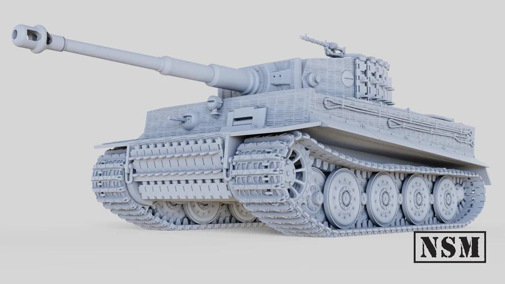 WWII German Tiger I (early, Mid or Late Production) Various Scales ...