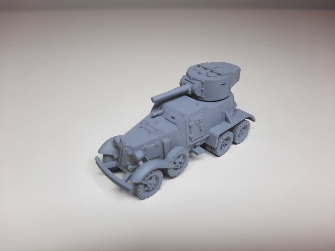 WWII Soviet BA6 Armoured Car Various Scales Historical Wargaming (US ...