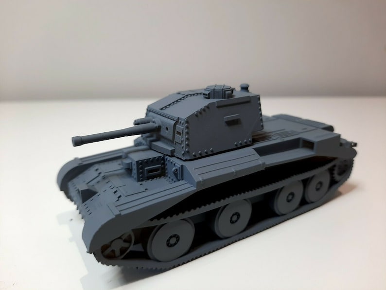 WWII British Cruiser 4 Tanks Mk I to Mk IV Set (4 Tanks) Various Scales ...