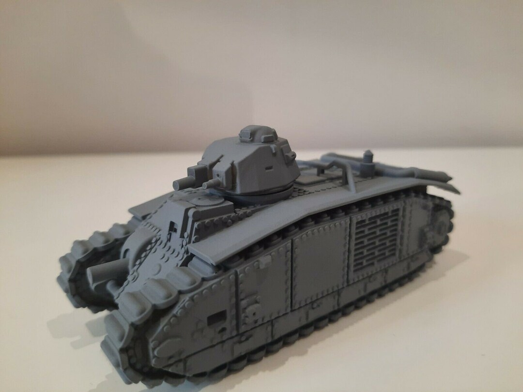 WWII French Char B1 Bis Tank Various Scales Historical Wargaming (US ...
