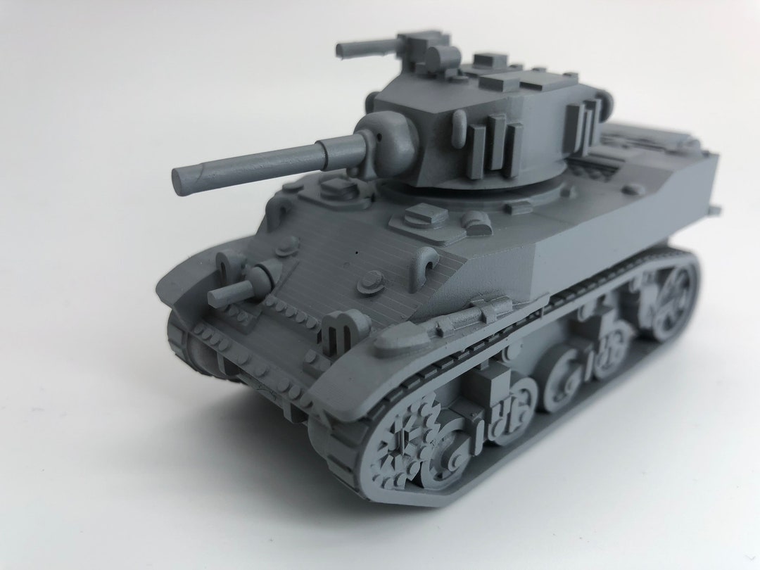 WWII US M5A1 Stuart Tank Various Scales Historical Wargaming (US ...
