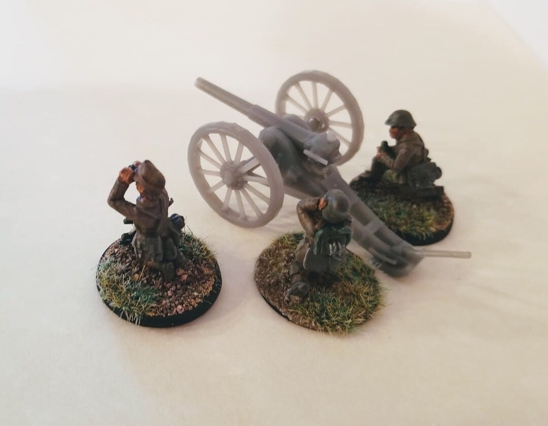 Bolt Action Chain of Command 28mm 1/56 Scale Dutch 8 Staal 8.4cm Field ...