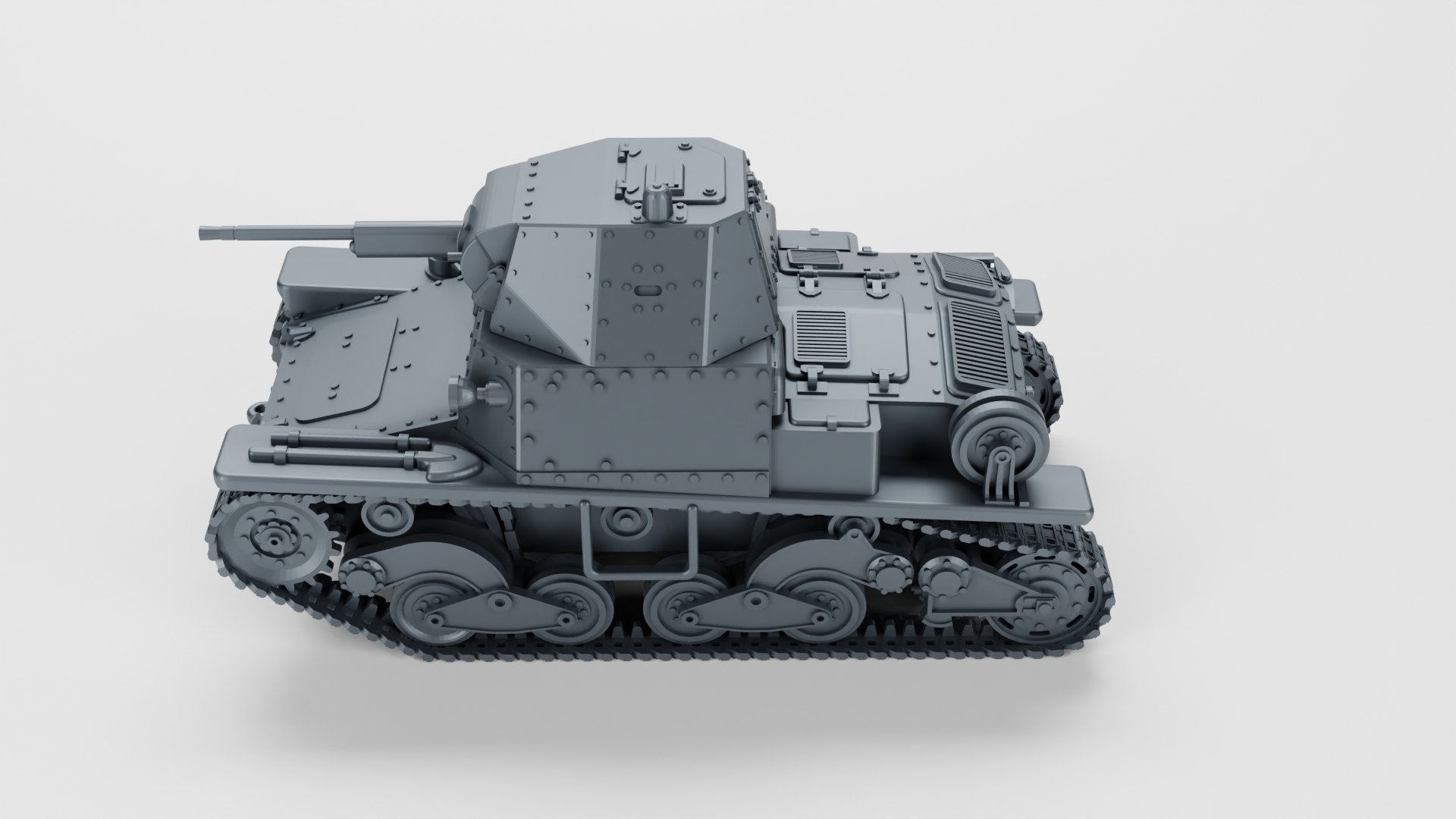 WWII Italian L6 - 40 Light Tank Various Scales Historical Wargaming (US ...