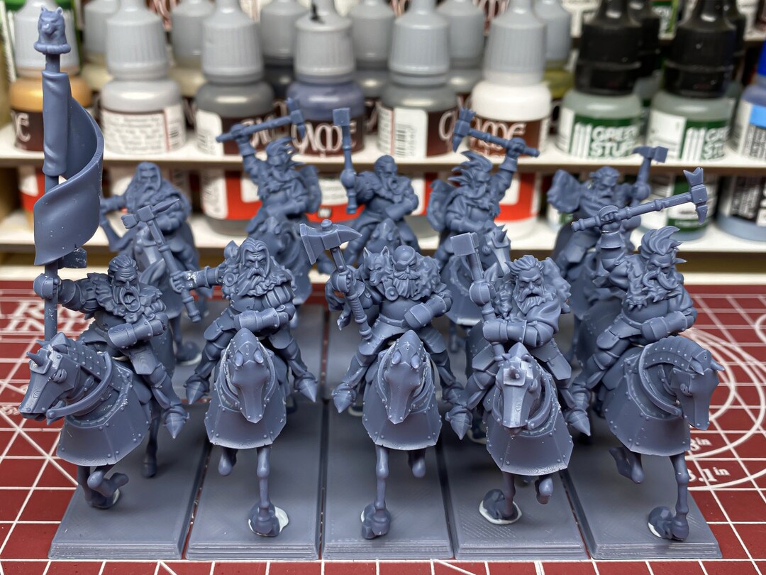 30mm Highland Miniatures Knights of Mergenheim X10 Suitable for WFB - Etsy