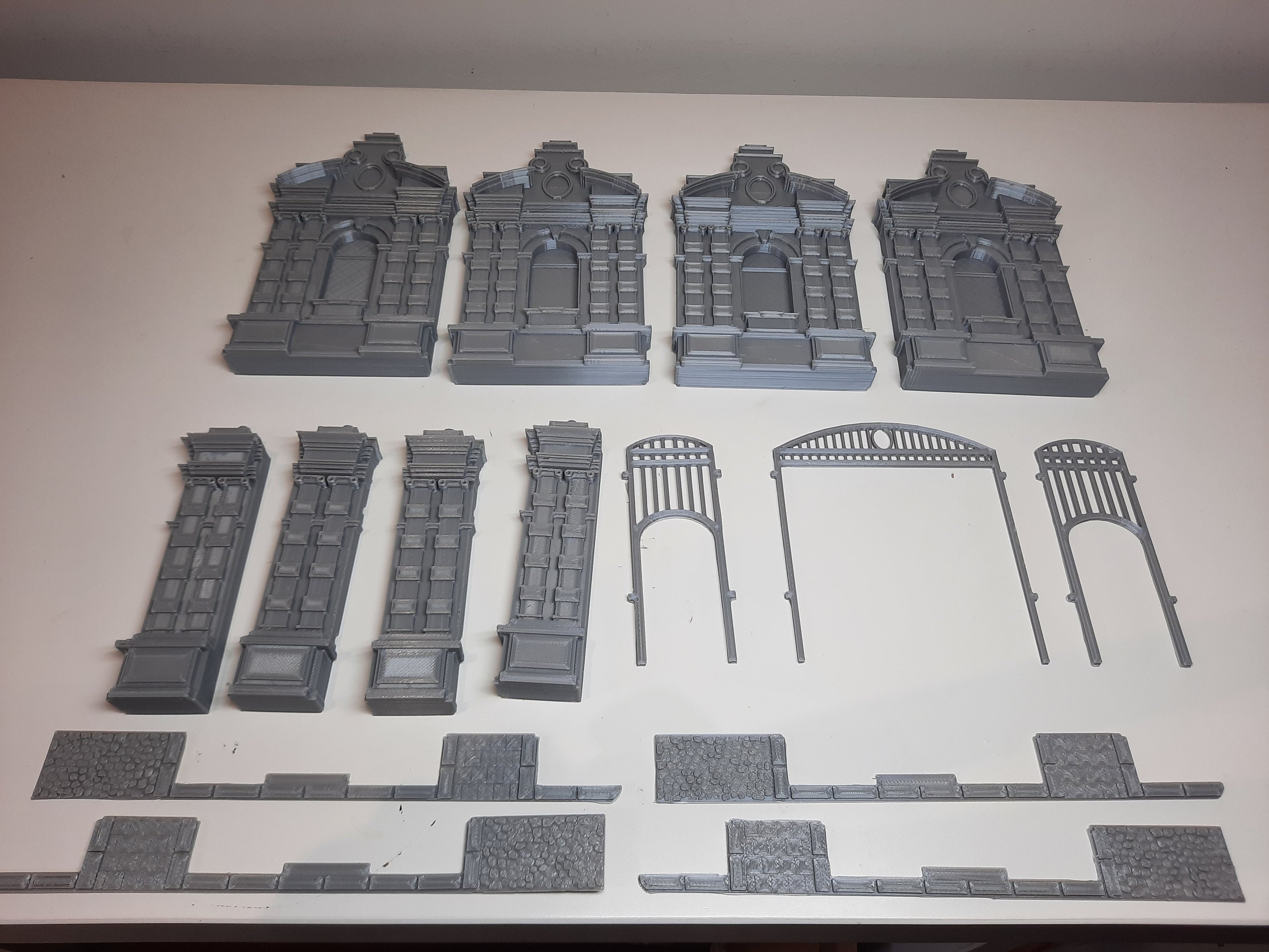 Wargaming Terrain Napoleonic Baroque Gate Various Scales Historical ...