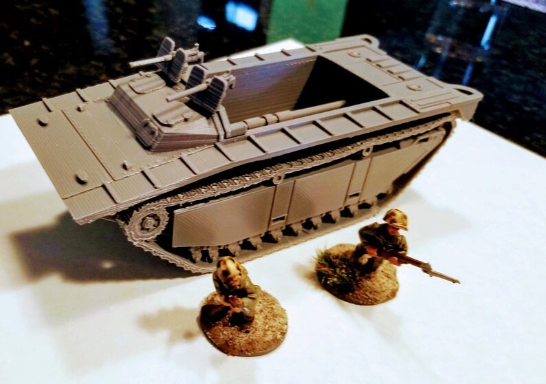 WWII US LVT Amtrac (4 Versions) Various Scales Historical Wargaming - Etsy