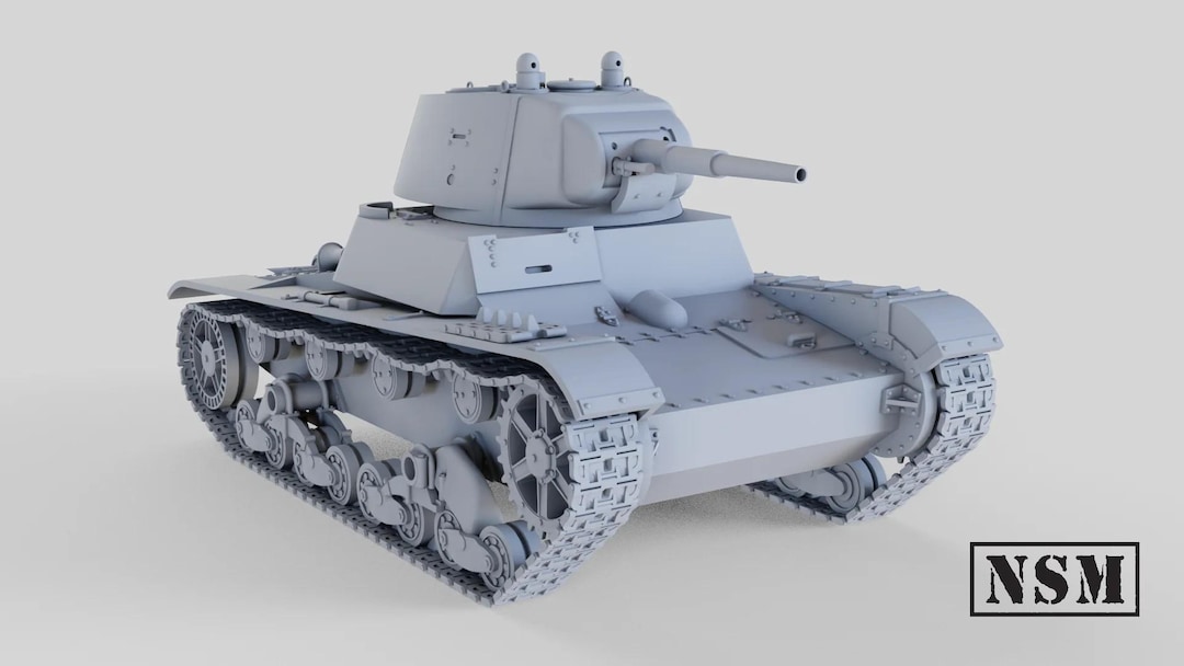 WWII Soviet T26 Mod 1940 or OT-133 Various Scales Historical Wargaming ...