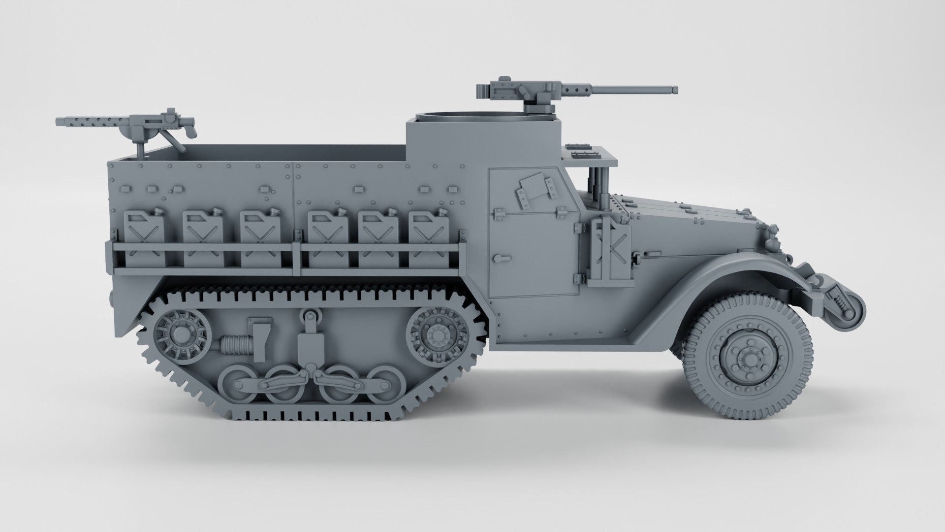WWII US M5 Halftrack Various Scales Historical Wargaming (US Tariffs ...