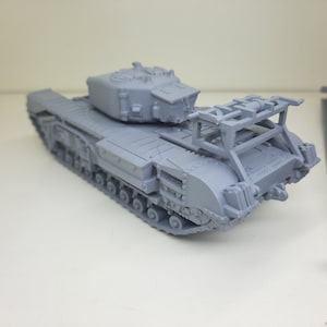 WWII Churchill AVRE SBG (small Box Girder) Assault Bridge Tank Various ...