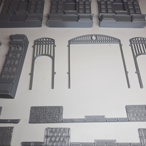 Wargaming Terrain Napoleonic Baroque Gate Various Scales Historical ...