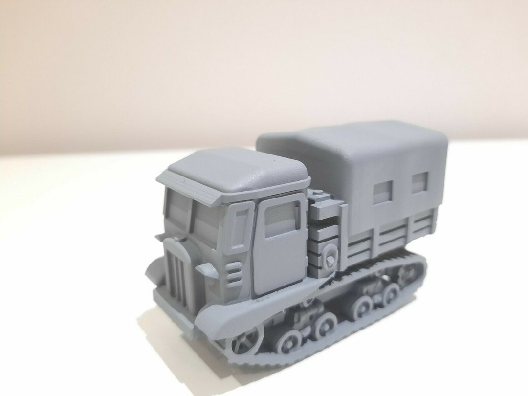 Bolt Action Chain of Command 28mm Soviet Artillery Tractor STZ-5 Resin ...
