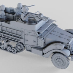 Bolt Action Chain of Command 28mm M3A2 Halftrack - Etsy