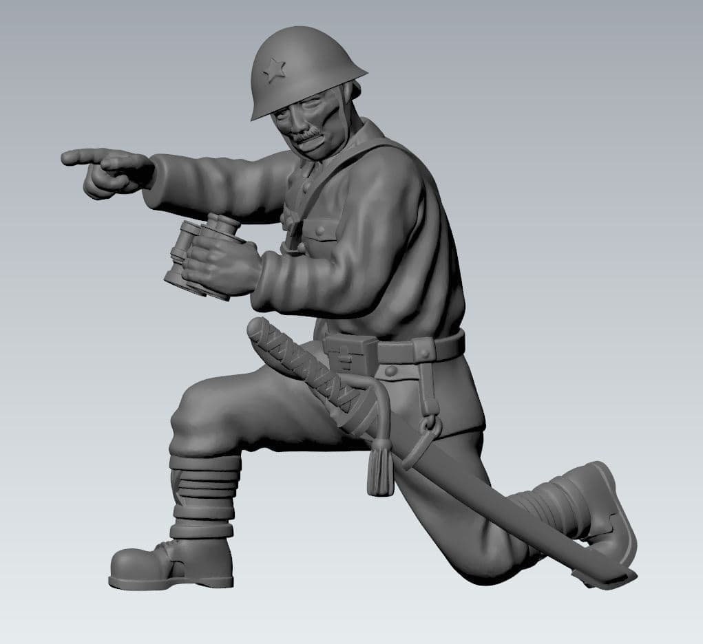 WWII Japanese Forward Observer Team (2 Models) Various Scales ...