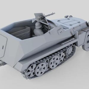 WWII German Sd.kfz 250/1 Alt Halftrack Various Scales Historical ...