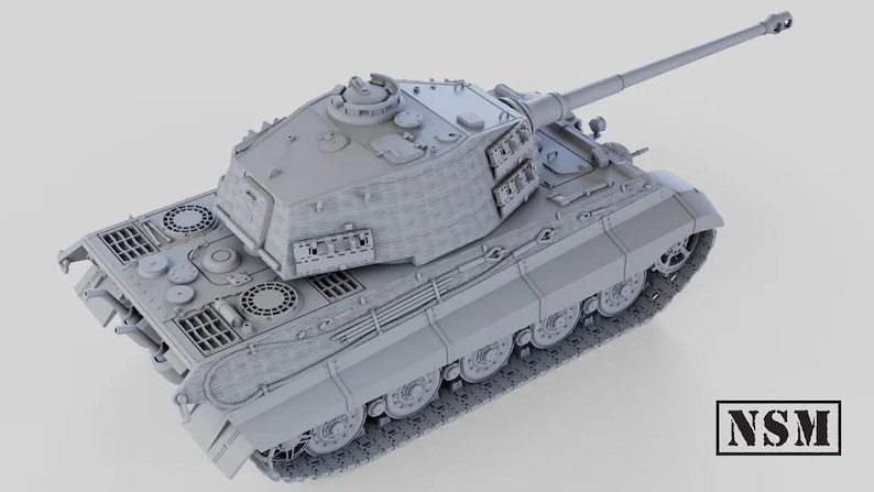 WWII German Tiger II King Tiger "königstiger" Various Scales Historical ...