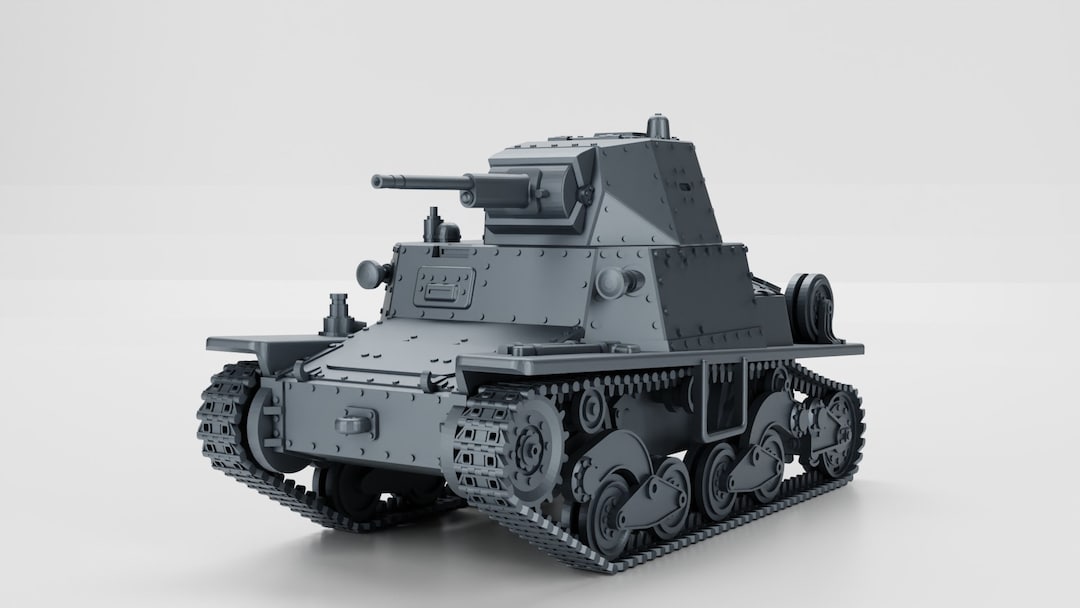WWII Italian L6 - 40 Light Tank Various Scales Historical Wargaming (US ...