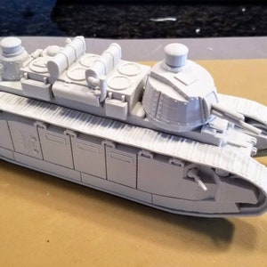 WWII French Char 2C Tank Various Scales Historical Wargaming (US ...