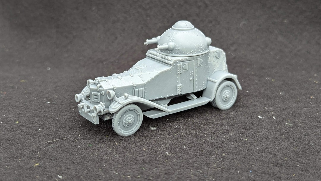 WWII Japanese Vickers Crossley Armoured Car Including 5 Tops Various ...