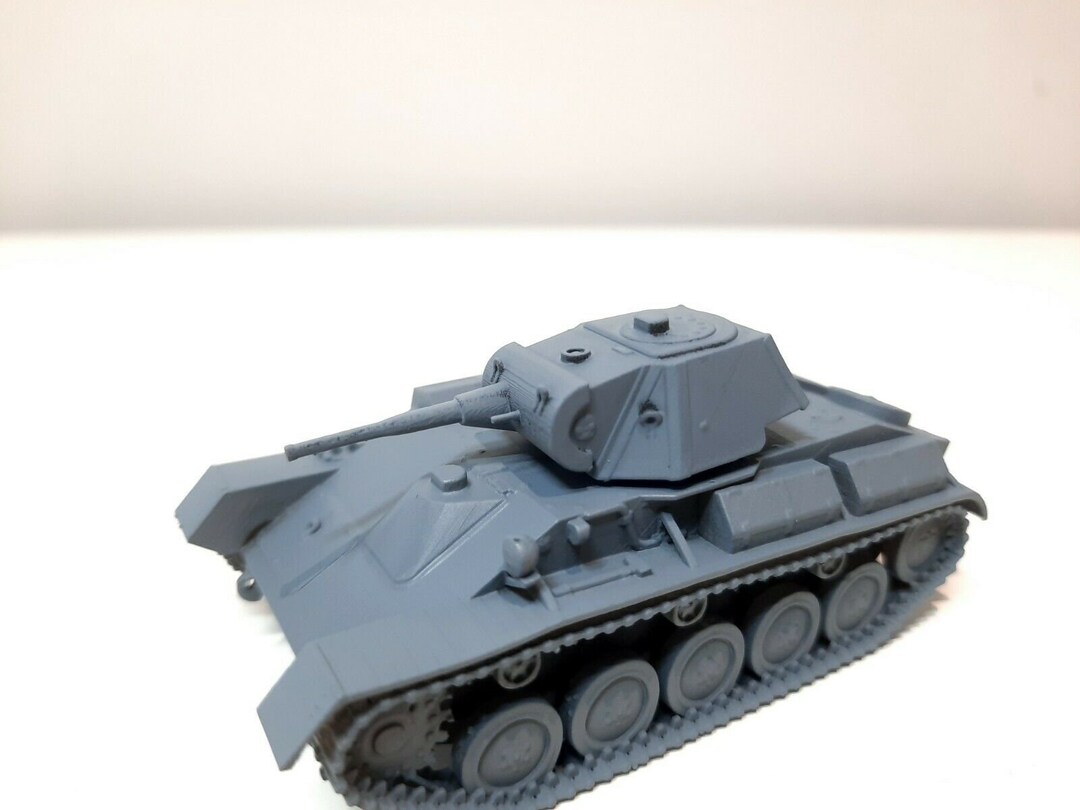 54mm 1/32 Soviet T70 Light Tank Resin - Etsy