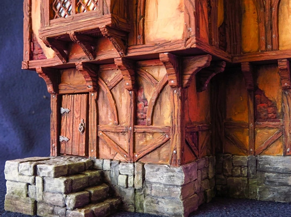 Wargaming Terrain Large House Various Scales Historical Fantasy ...
