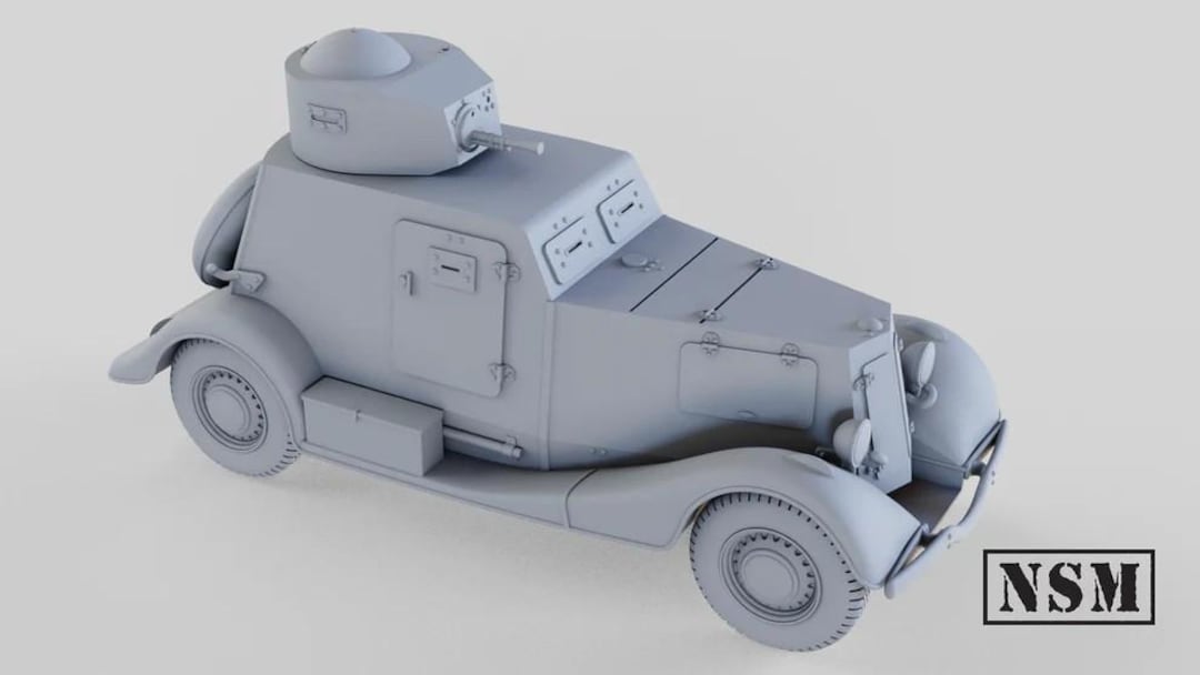 WWII Soviet BA-20 Armoured Car Various Scales Historical Wargaming (US ...