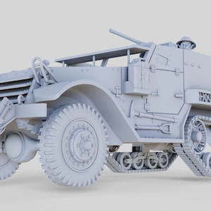 Bolt Action Chain of Command 28mm M5 Halftrack British 8th Army With ...