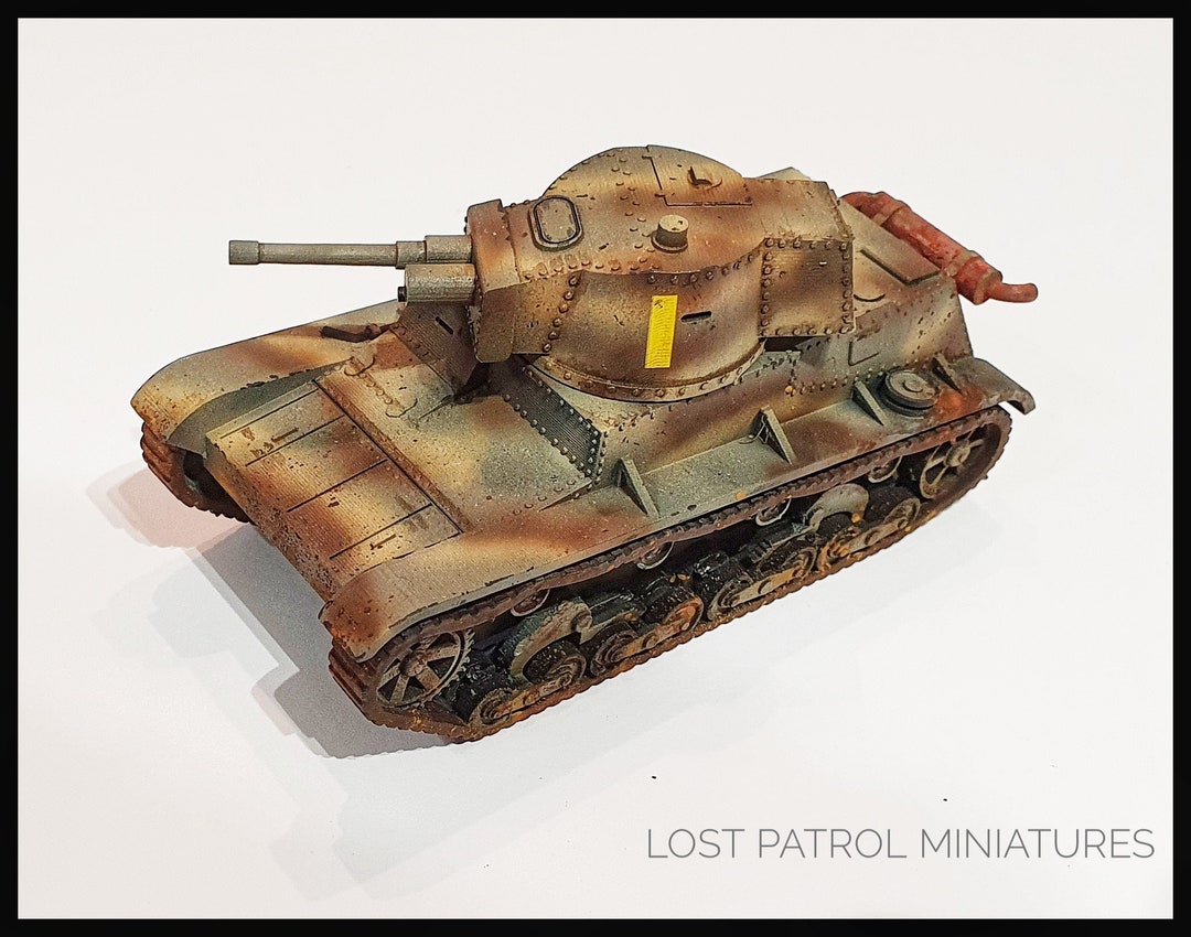WWII Polish 7TP Tank Various Scales Historical Wargaming (US Tariffs ...