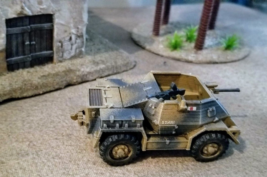 WWII British Indian Pattern Armoured Car Various Scales Historical ...
