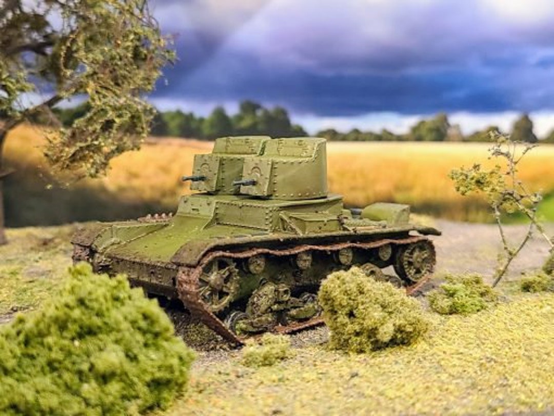 WWII Soviet T26 Mod 1931 2 Variants Various Scale Historical Wargaming - Etsy