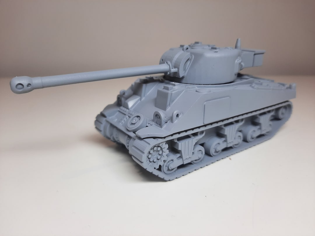 WWII US British Sherman Firefly Tank Various Scales Historical ...