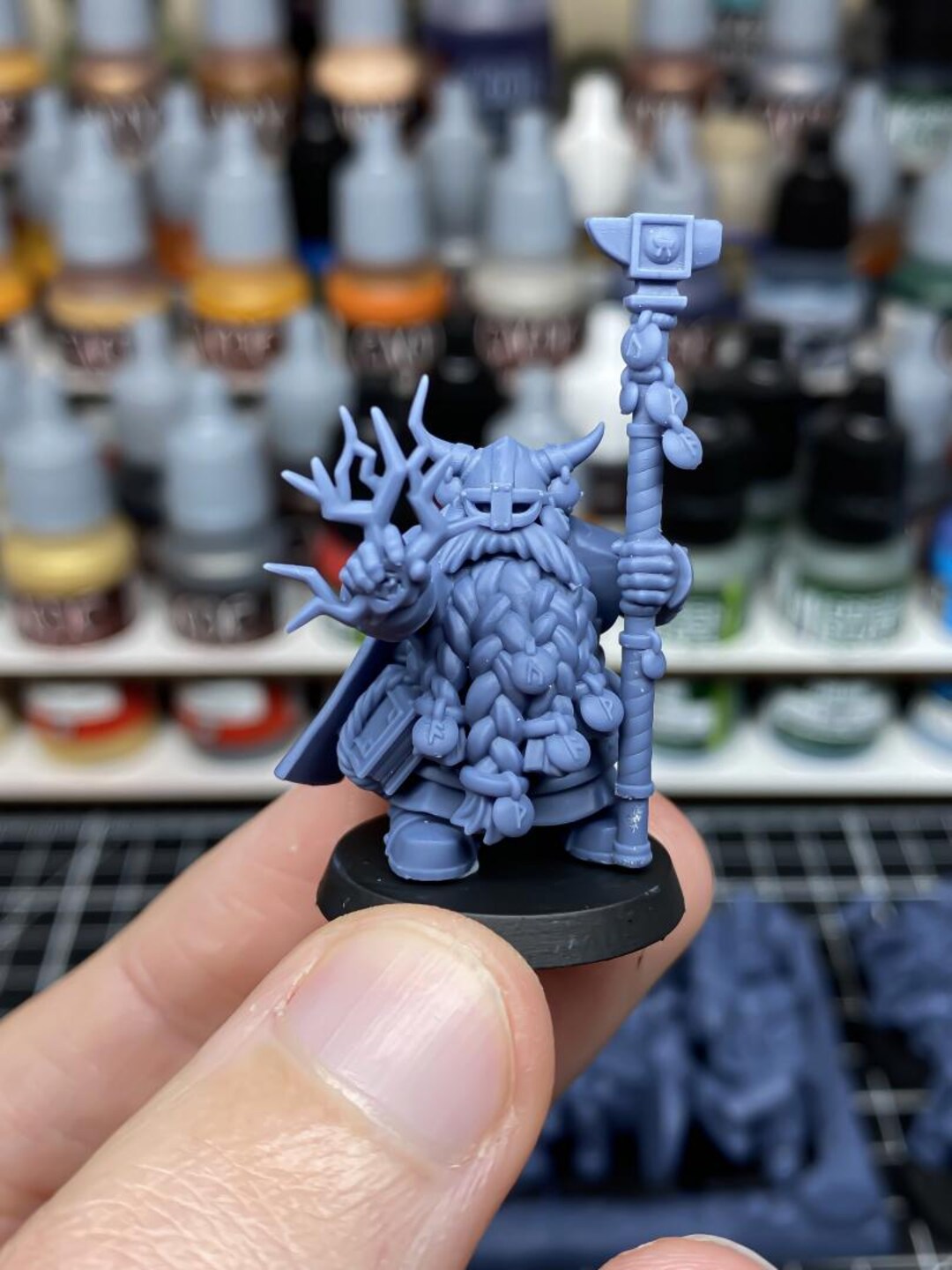Dwarf Rune Masters 2 Models Highland Miniatures Hero Various Scales (US ...