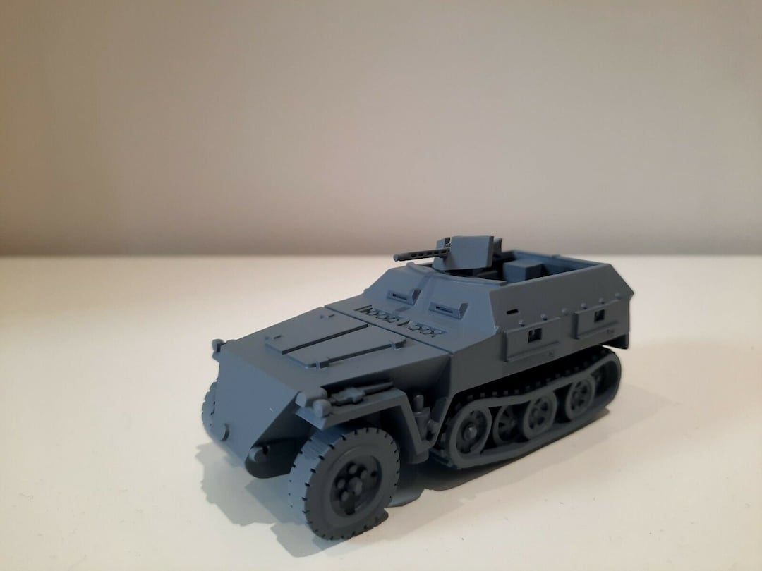 WWII German Sd. Kfz 250 Halftrack Various Scales Historical Wargaming ...