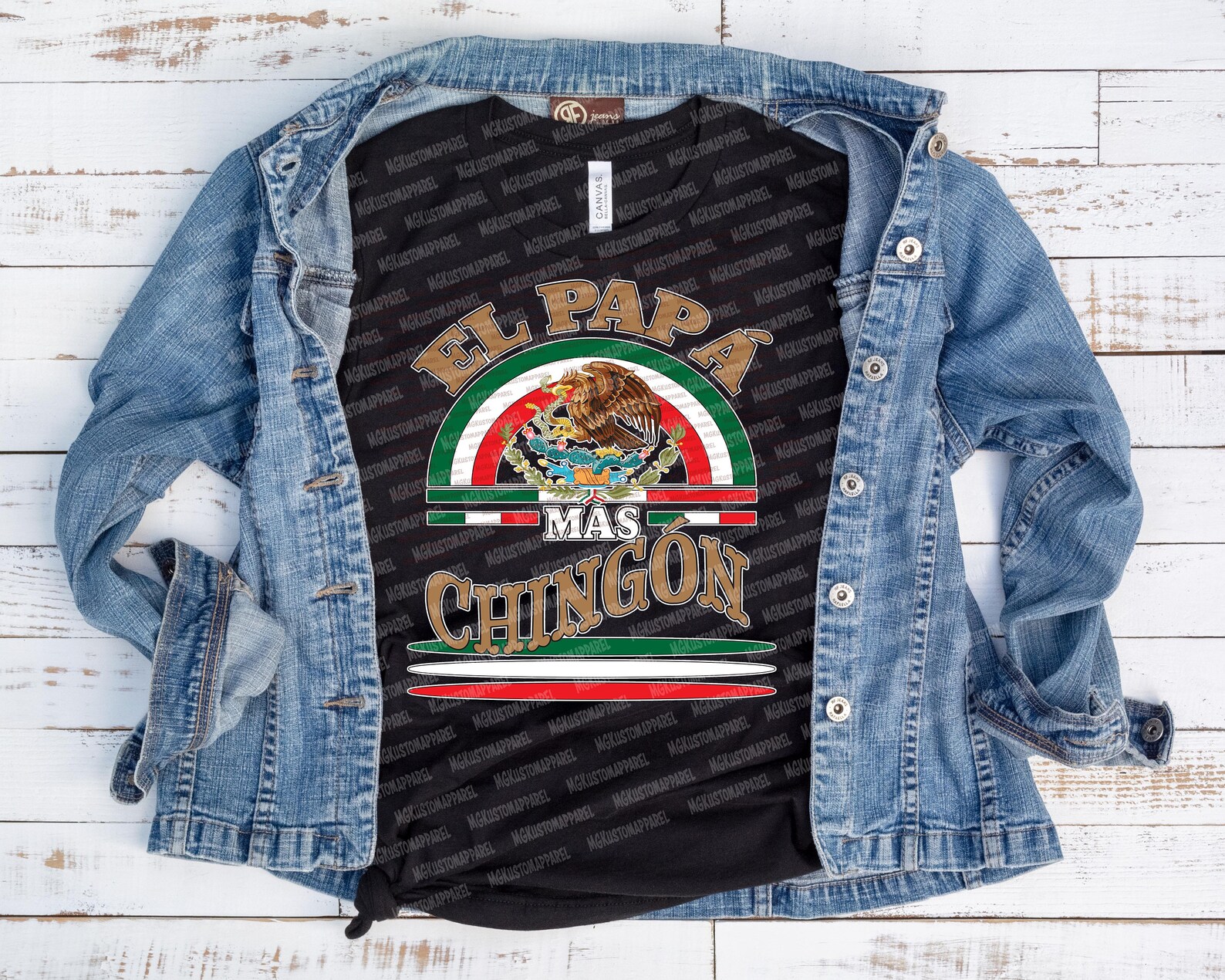 El Papa Mas Chingon Mexican Logo - Etsy