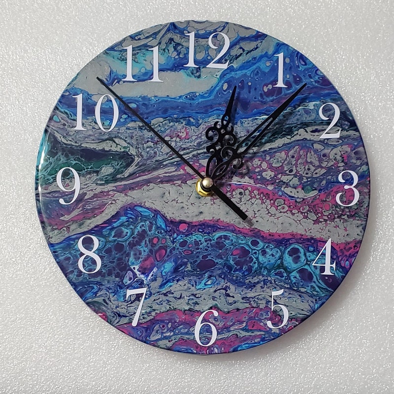 Acrylic Clock - Etsy