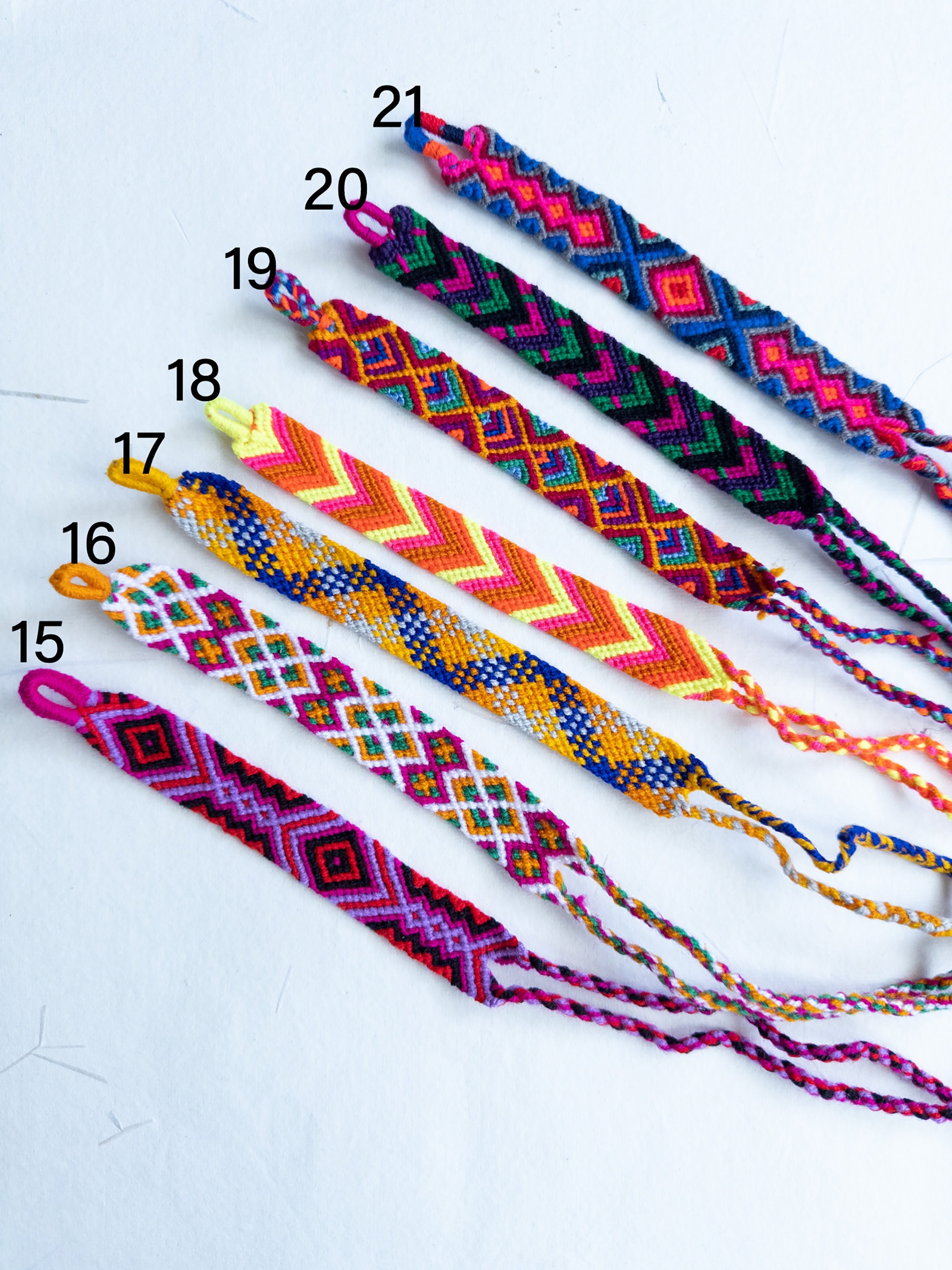 Boho Handmade Bracelets, Wool Bracelet, Bracelet Jewellery Ethnic ...