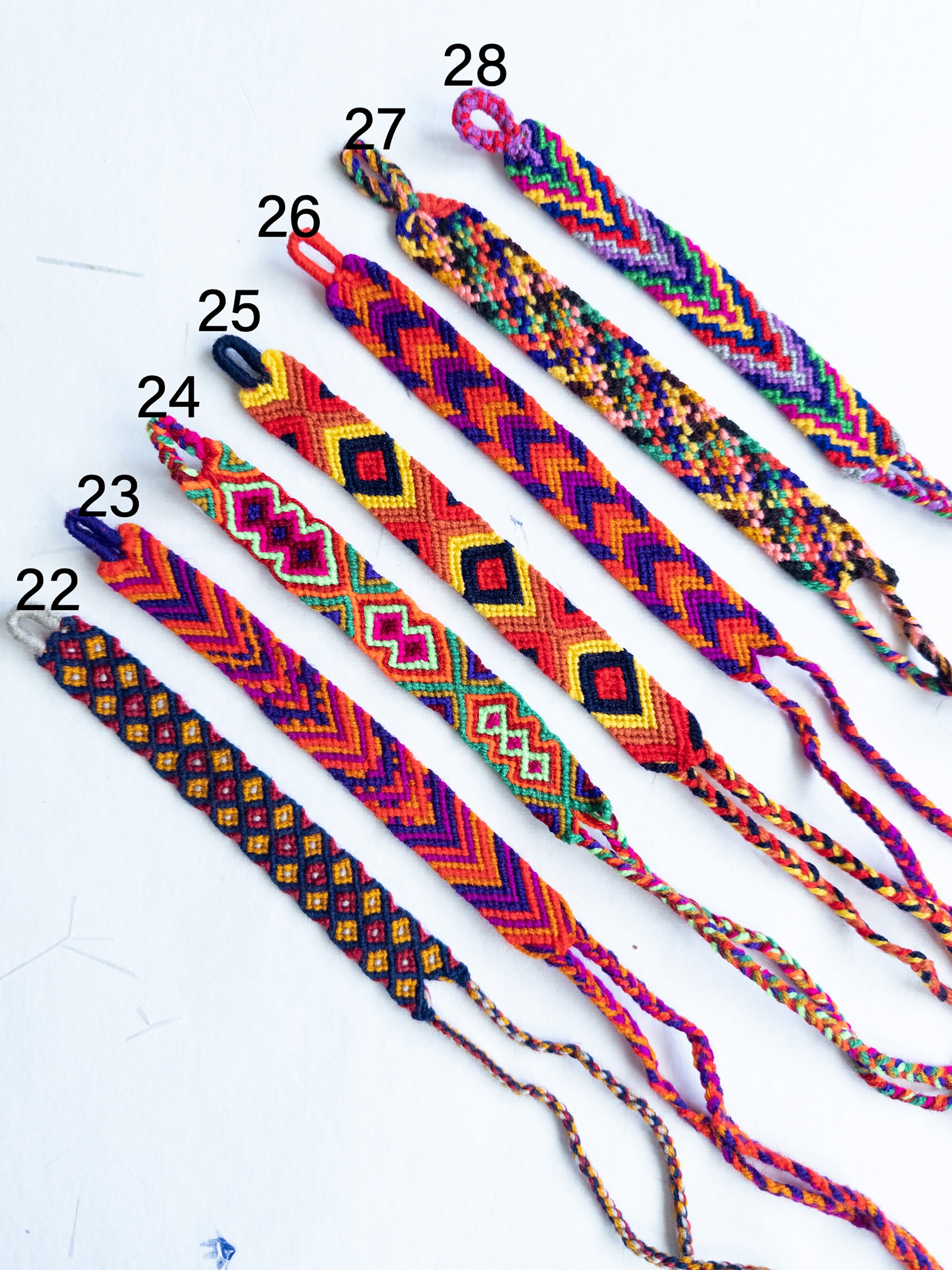 Boho Handmade Bracelets, Wool Bracelet, Bracelet Jewellery Ethnic ...