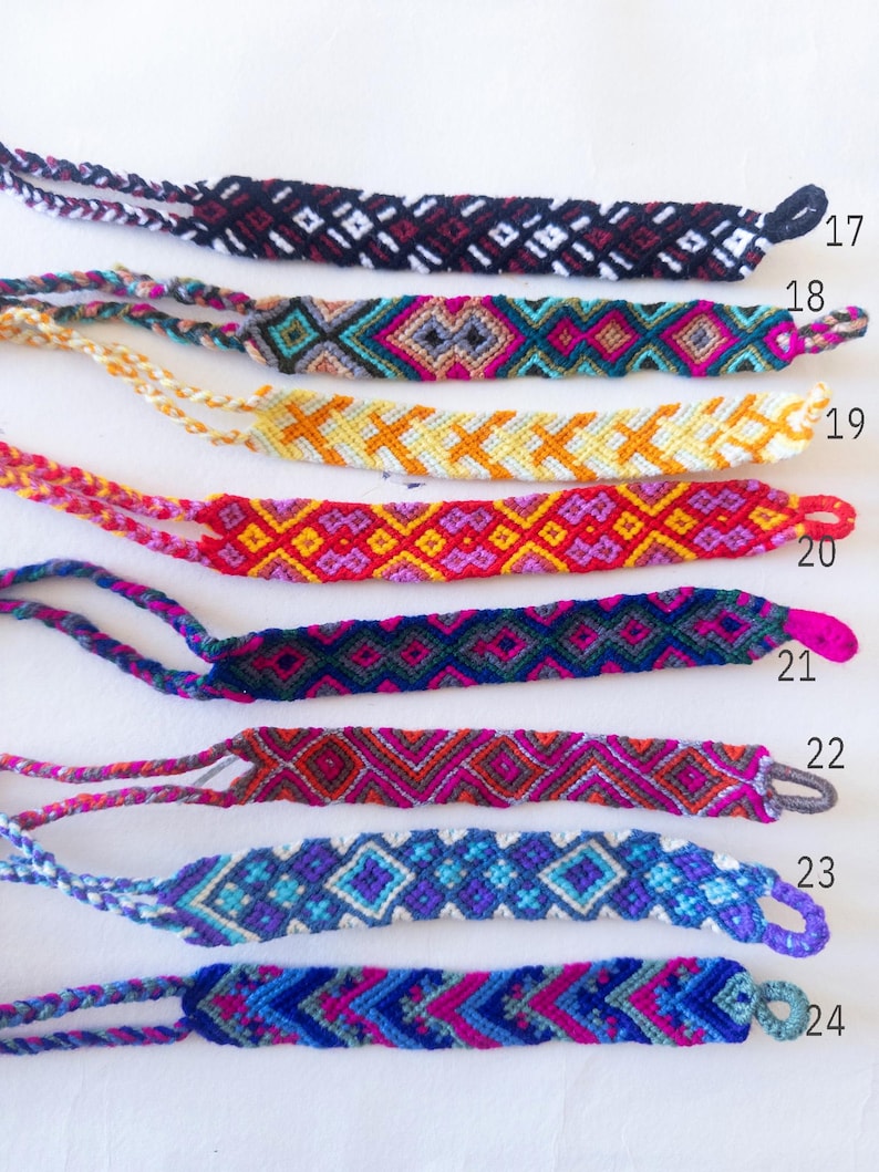 Boho Handmade Bracelets, Wool Bracelet, Bracelet Jewellery Ethnic ...