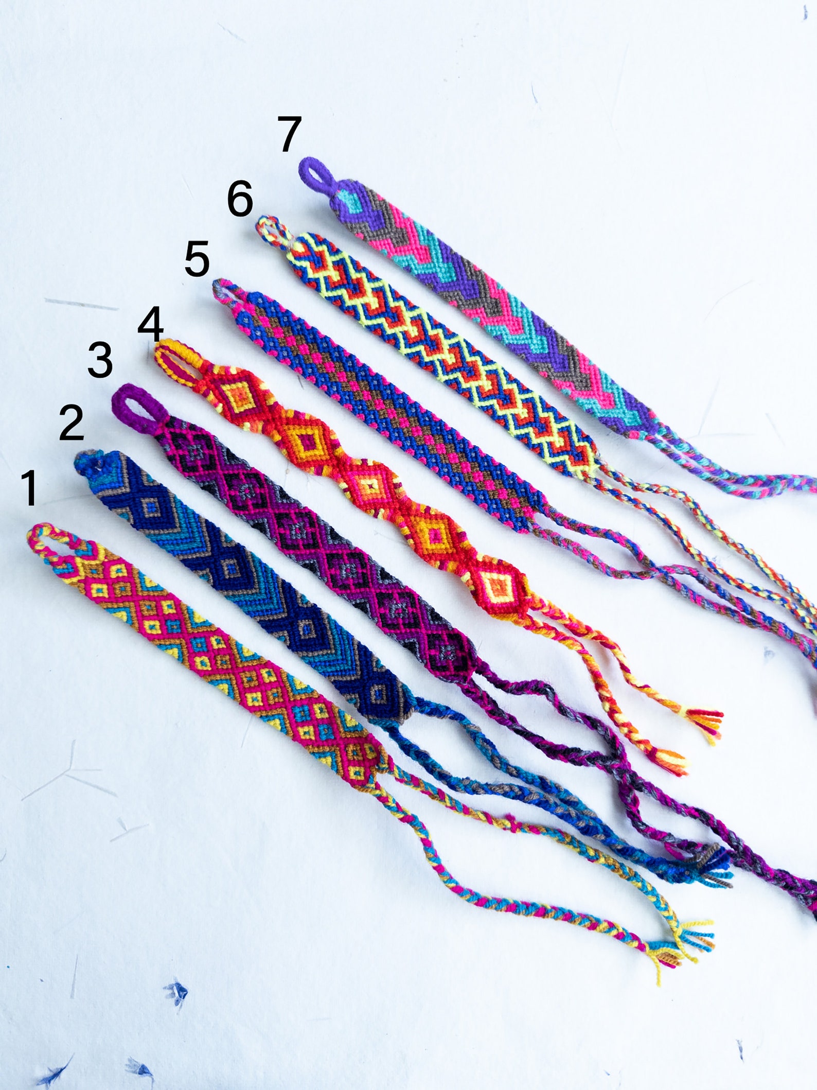 Boho Handmade Bracelets, Wool Bracelet, Bracelet Jewellery Ethnic ...