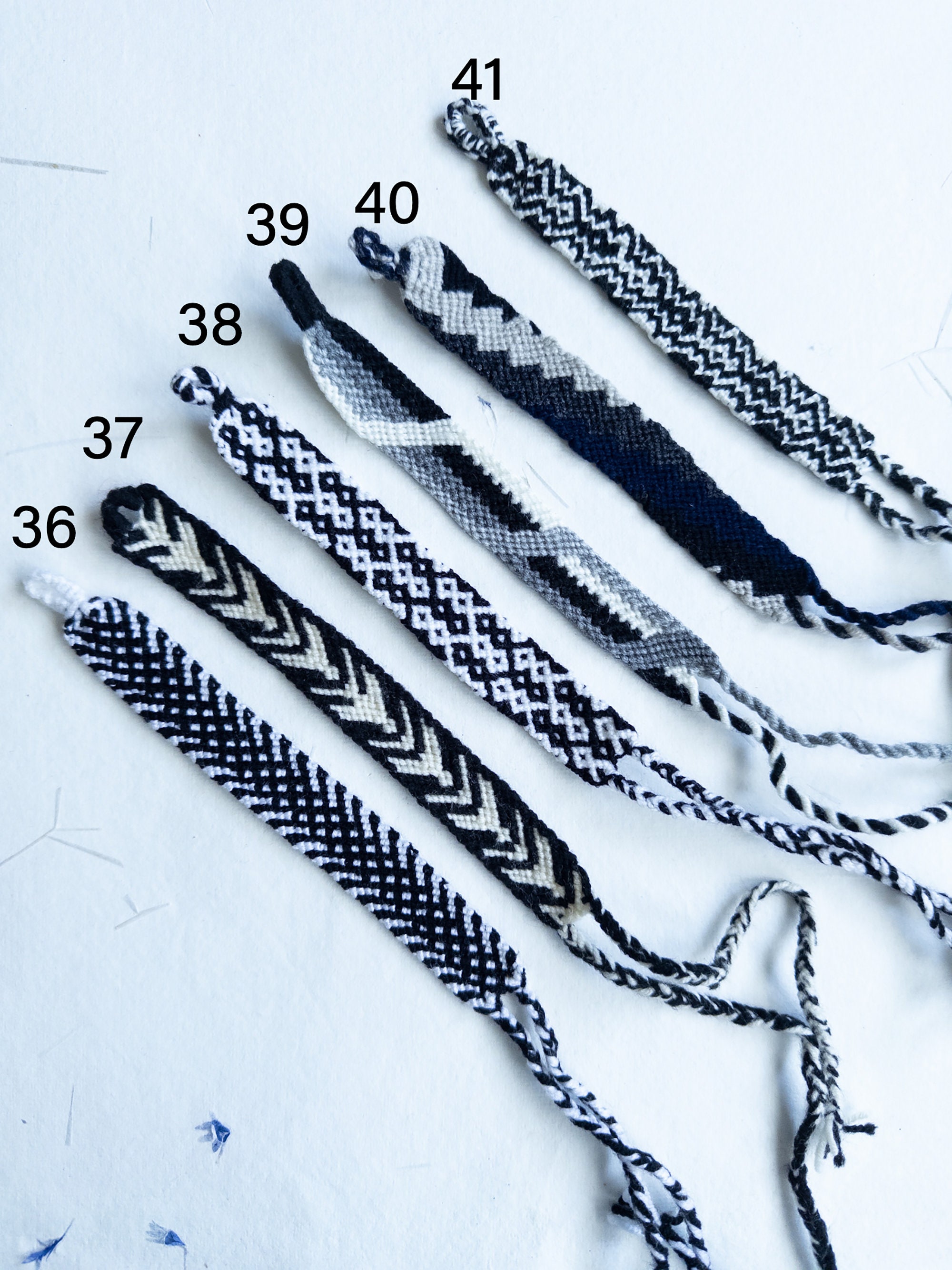 Boho Handmade Bracelets, Wool Bracelet, Bracelet Jewellery Ethnic ...