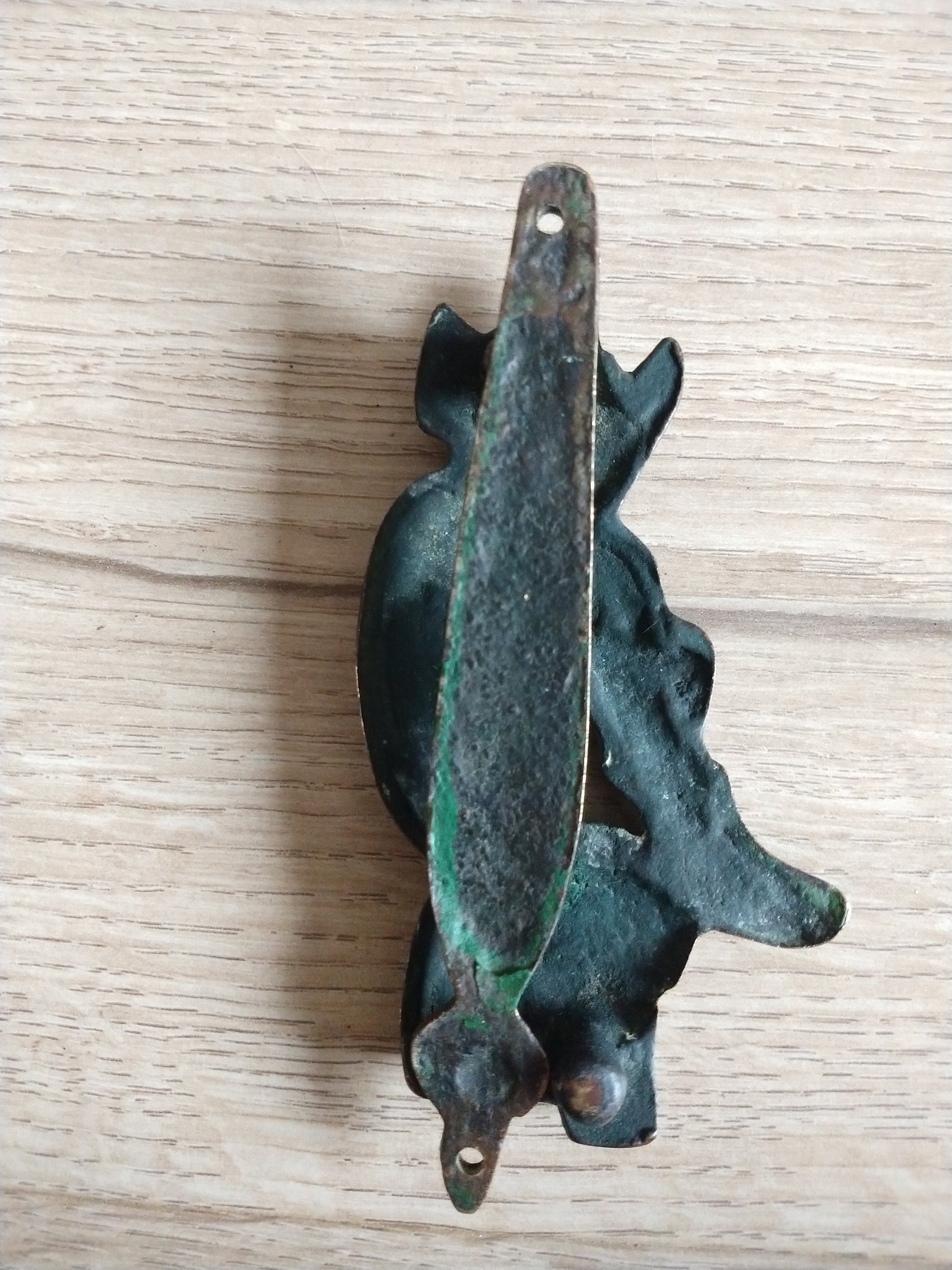 A Great Vintage Brass Cornish Pixie Door Knocker. Brass Cornish Lucky ...