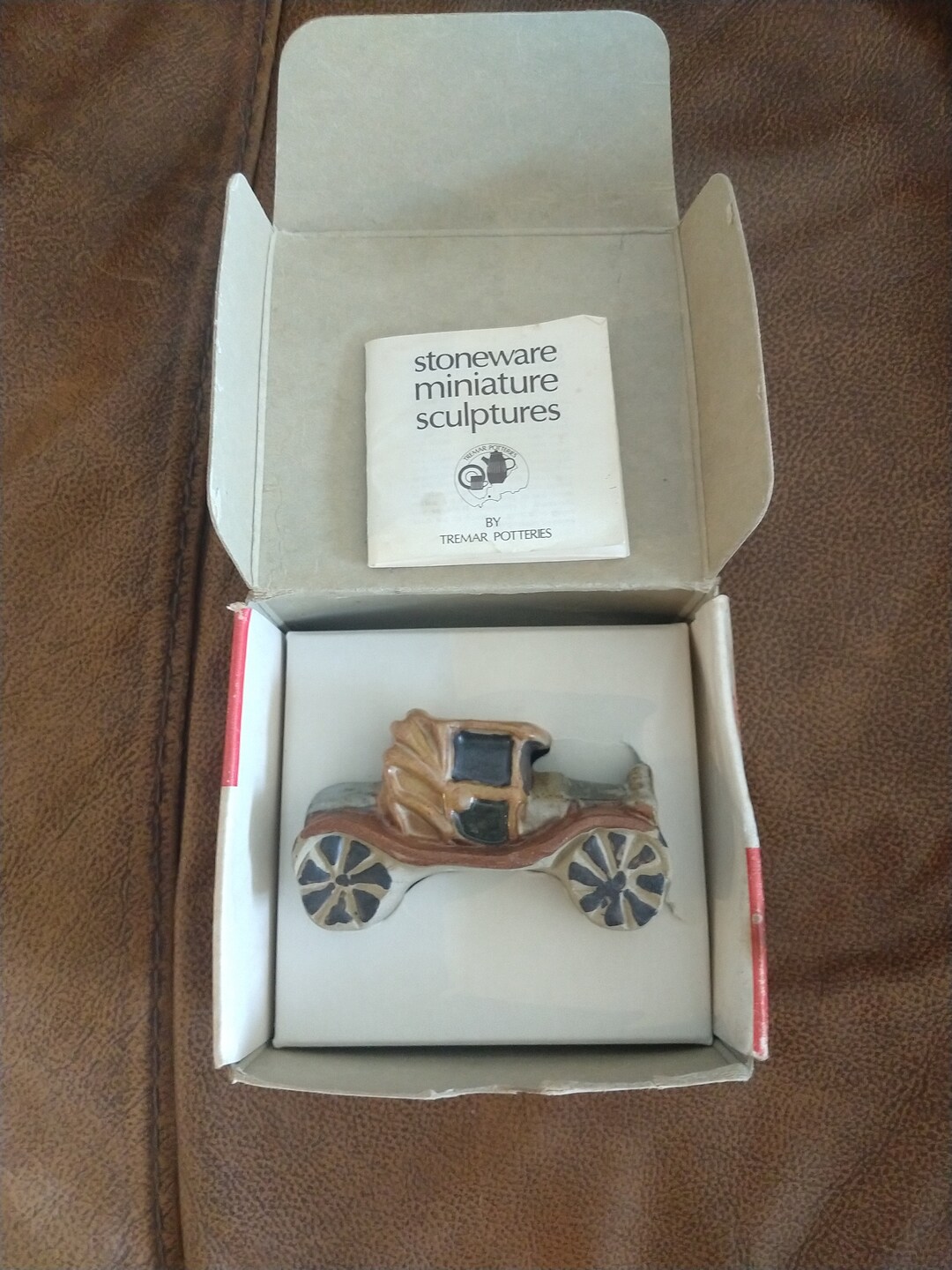A Super Vintage Tremar Pottery Car From 1970's. Miniature - Etsy