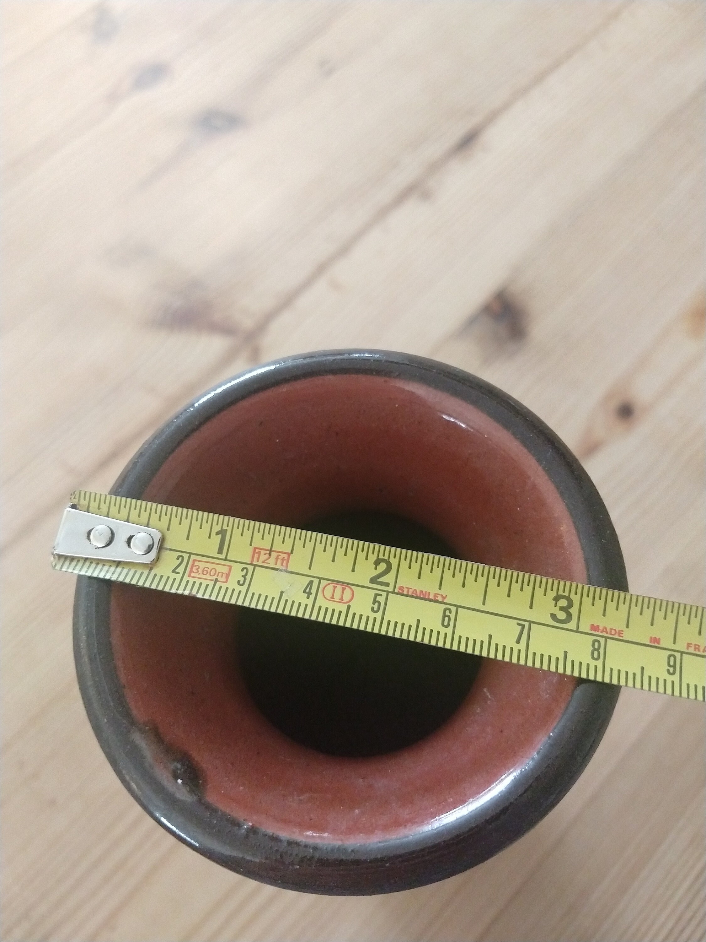 A Pretty Vintage Troyan Vase. Vintage Bulgarian Pottery. - Etsy