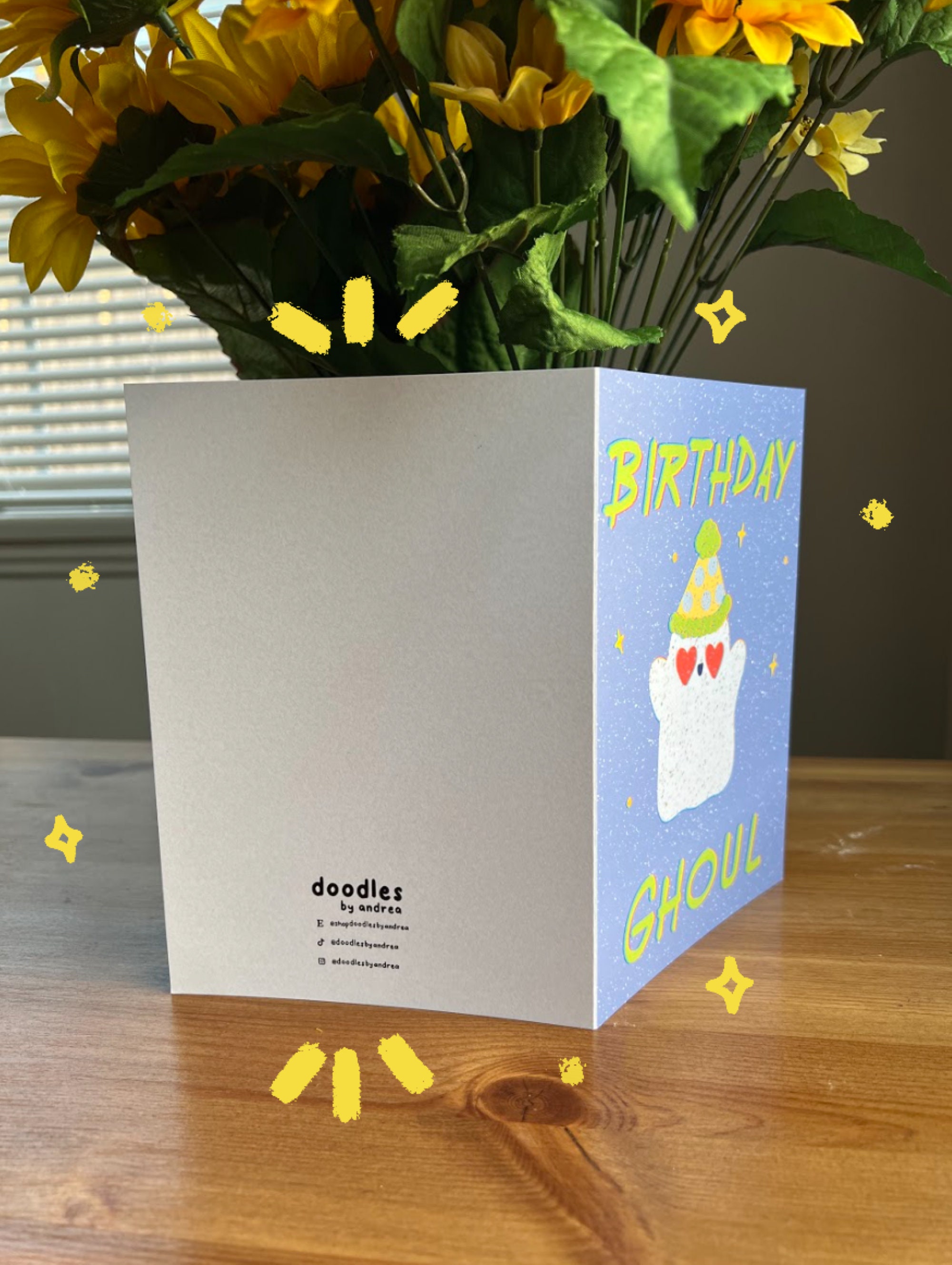 Birthday Ghoul Card | Birthday Card | Ghost | Ghost Card | Funny ...