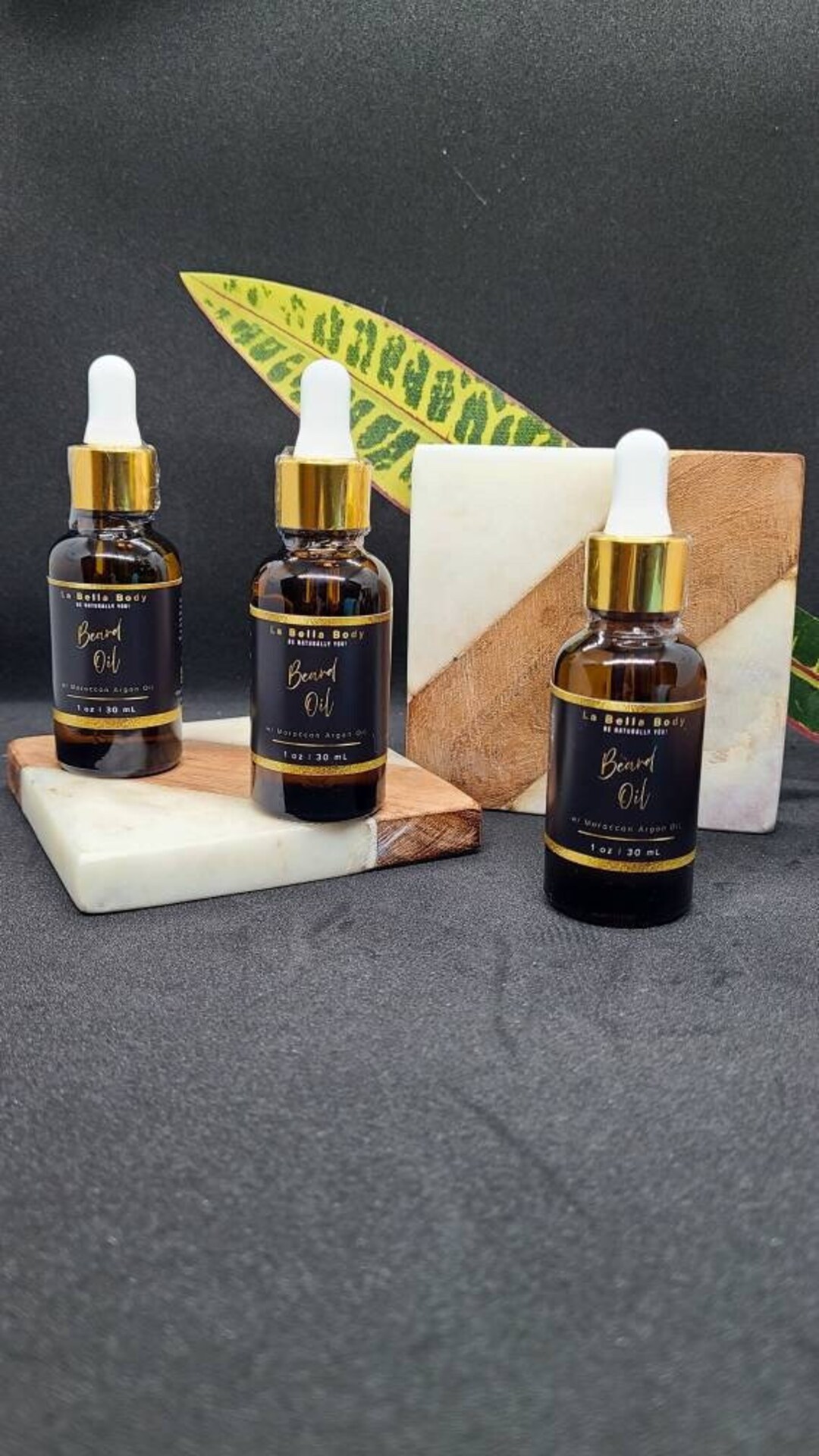 All Natural Beard Oil: Avocado & Essential Oils, Promotes Growth ...