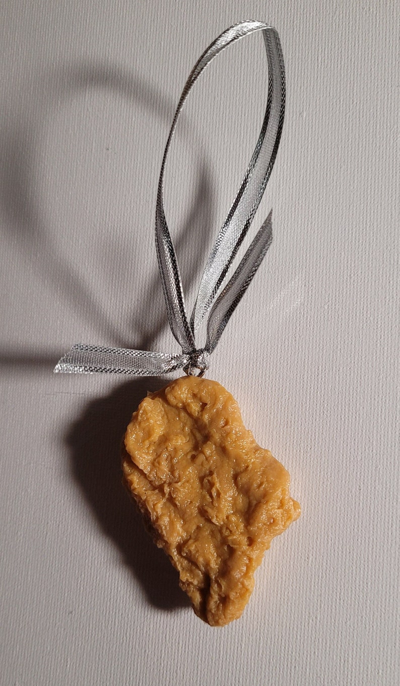 NEW Faux Chicken Nugget Christmas Ornament Merry Fried - Etsy